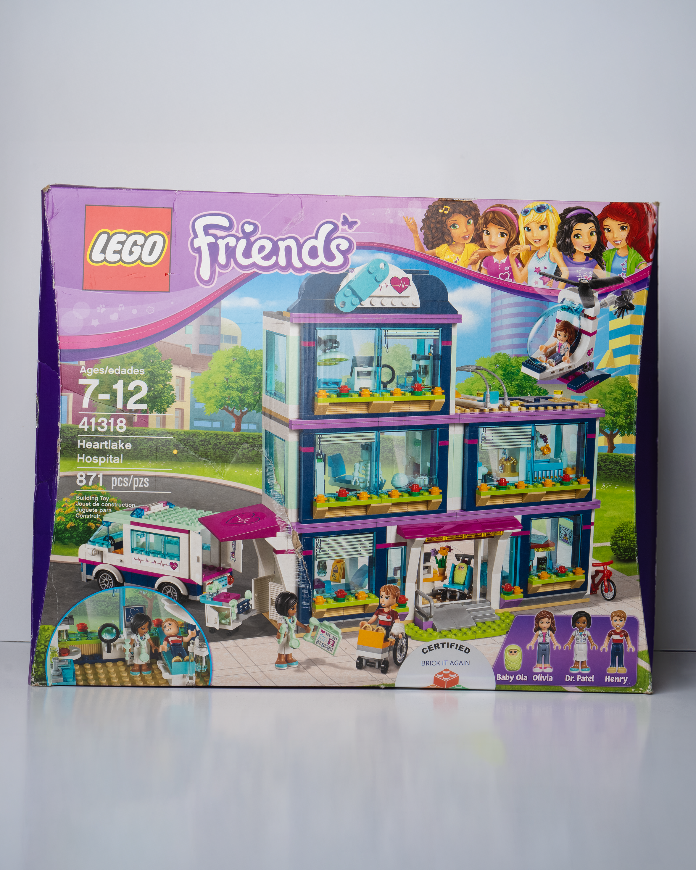 41318 LEGO Friends Heartlake Hospital – Brick It Again